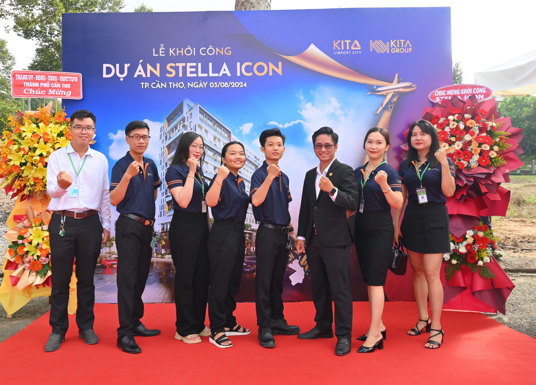 KHỞI CÔNG XÂY DỰNG ÁN CĂN HỘ CAO CẤP STELLA ICON & CÔNG BỐ THƯƠNG HIỆU “KITA Airport City ...